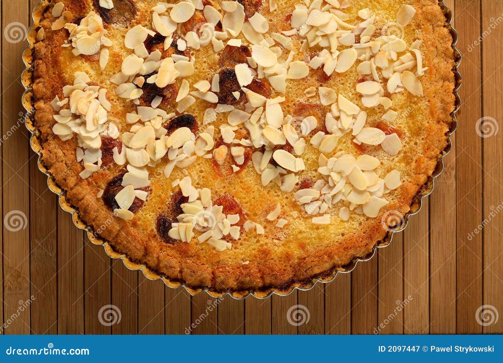 Apricots Cake in the Baking Tin Stock Image - Image of eating, caloric ...