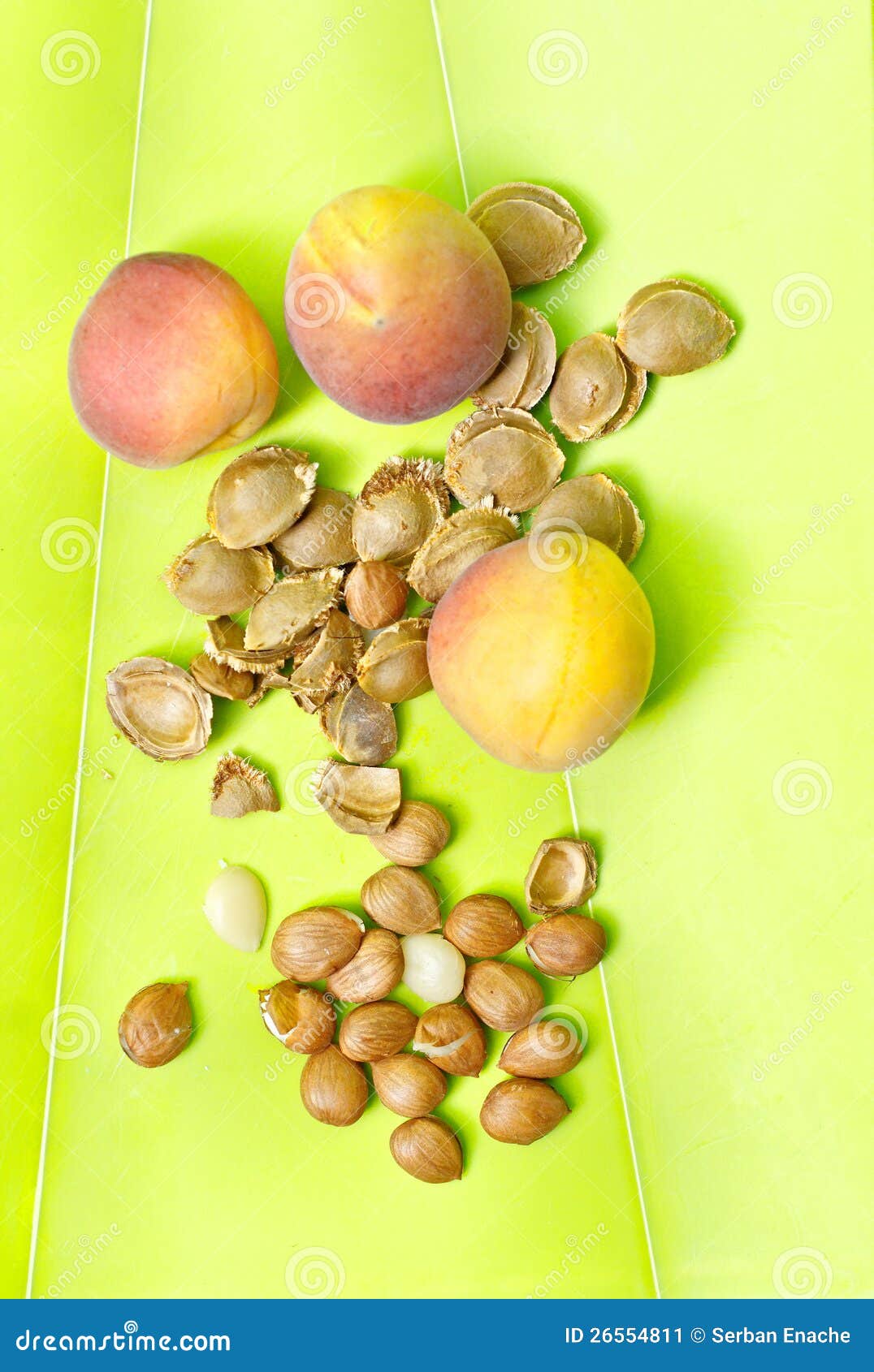 Apricots and pits stock image. Image of food, pits, amygdalin - 26554811