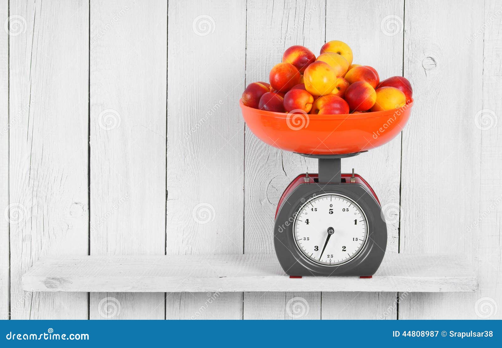 Apricots on scales stock image. Image of shelf, apricot - 44808987