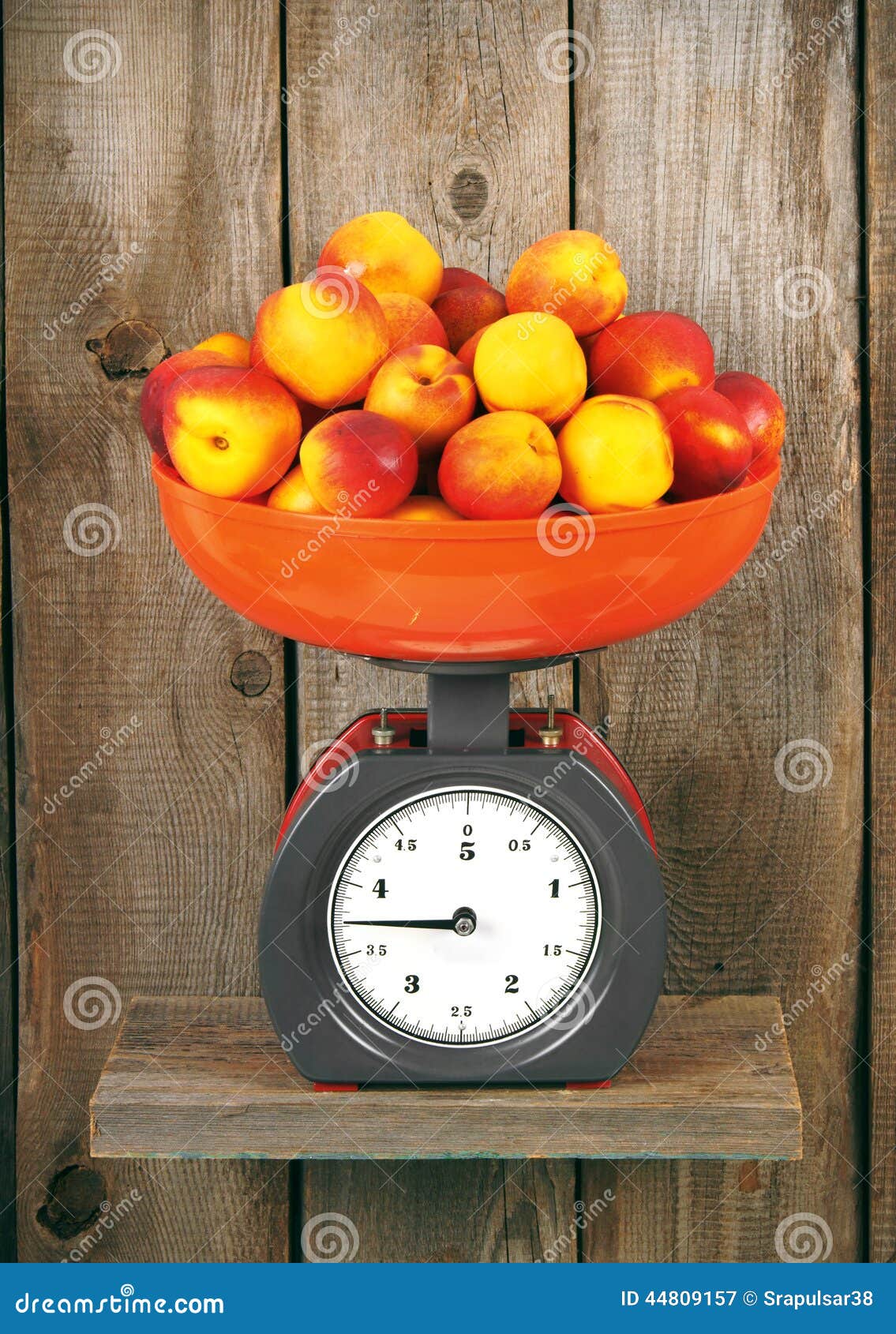 Apricots on scales stock image. Image of healthy, light - 44809157