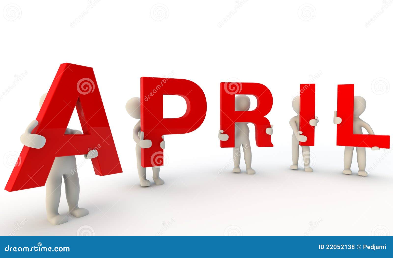 April stock illustration. Illustration of computer, carrying - 22052138