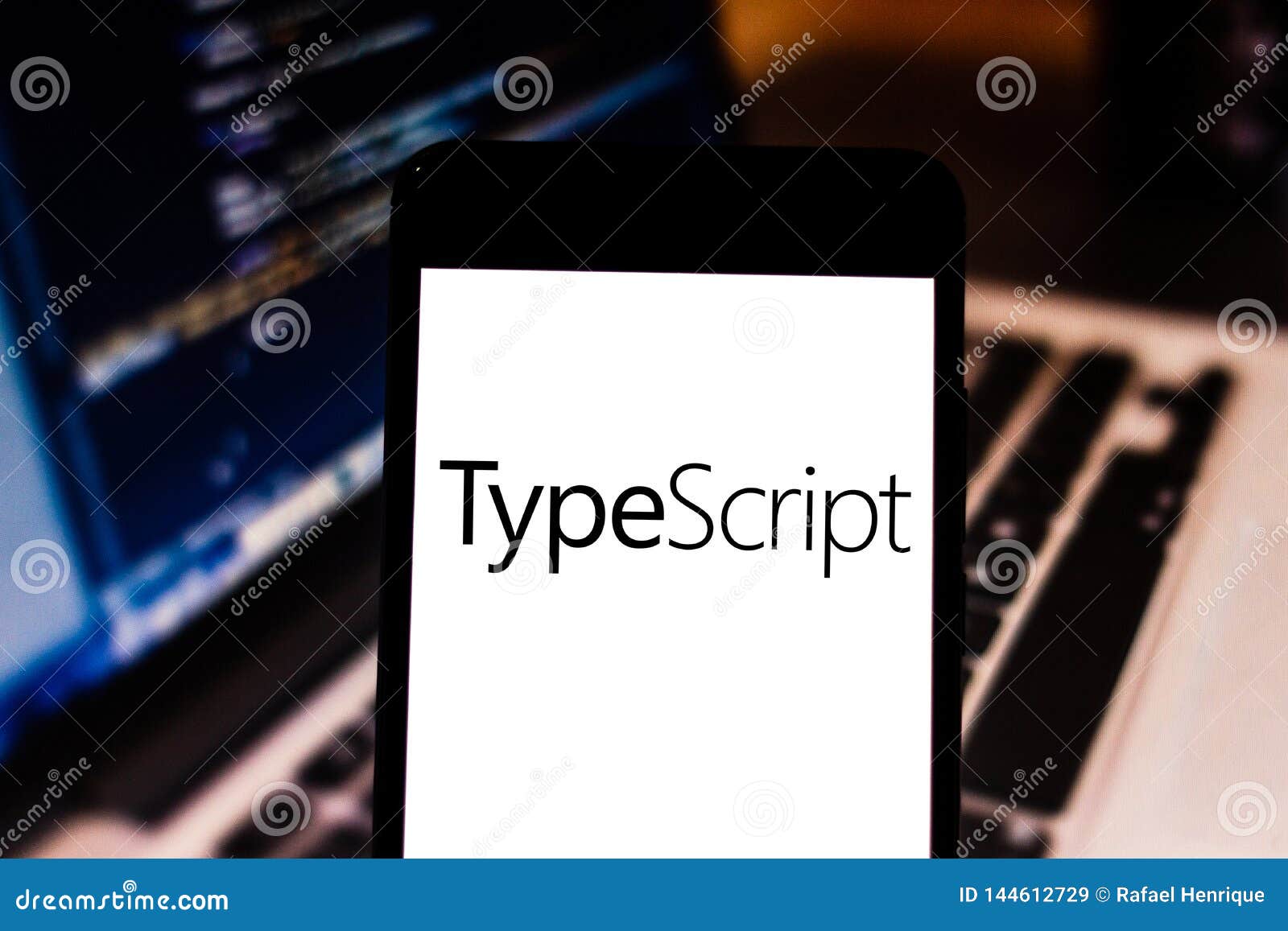TypeScript Logo on the Mobile Device. TypeScript is a Web Programming ... TypeScript Logo on the Mobile Device. TypeScript is a Web Programming ...