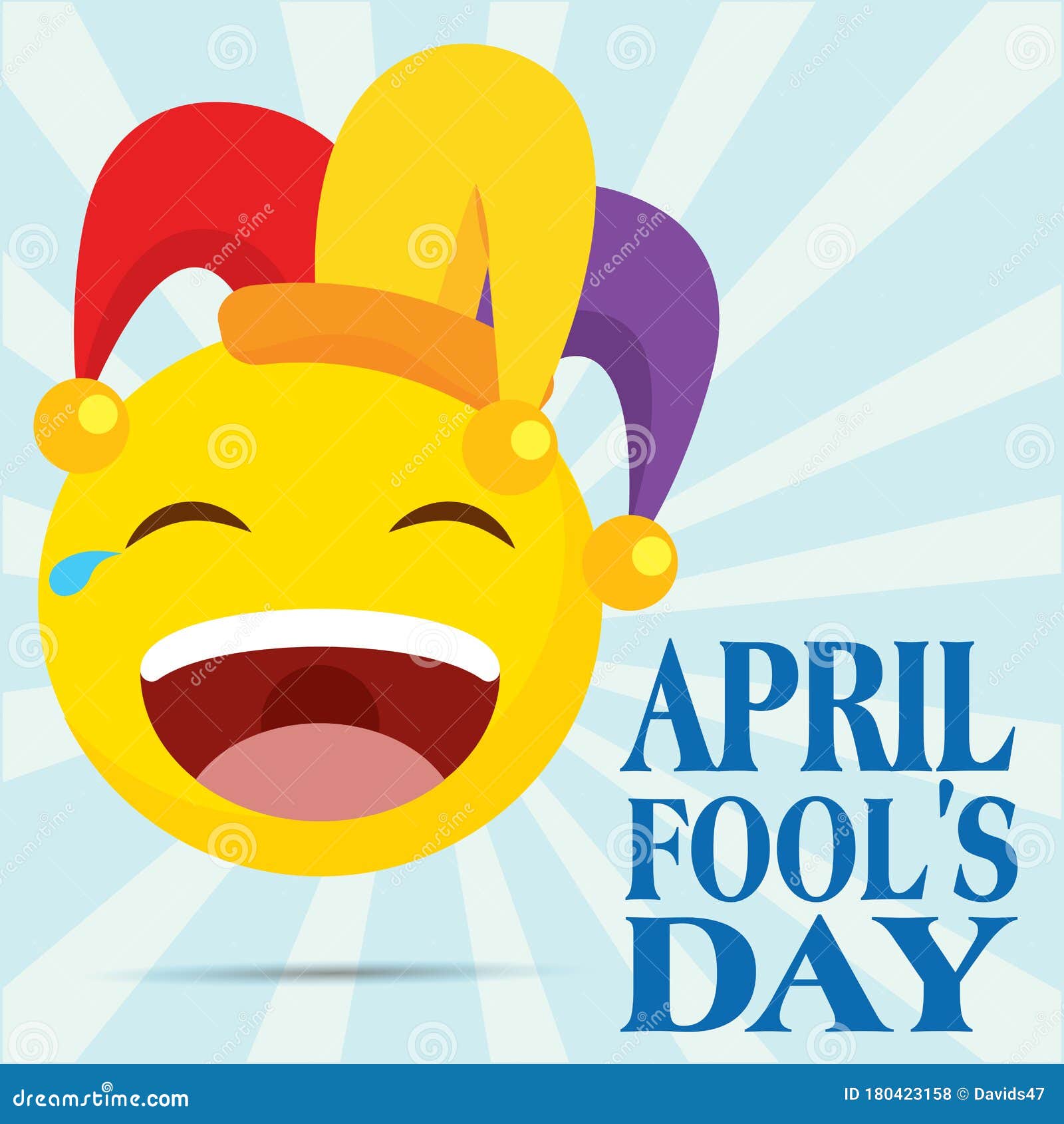 April fool day poster stock vector. Illustration of vector - 180423158