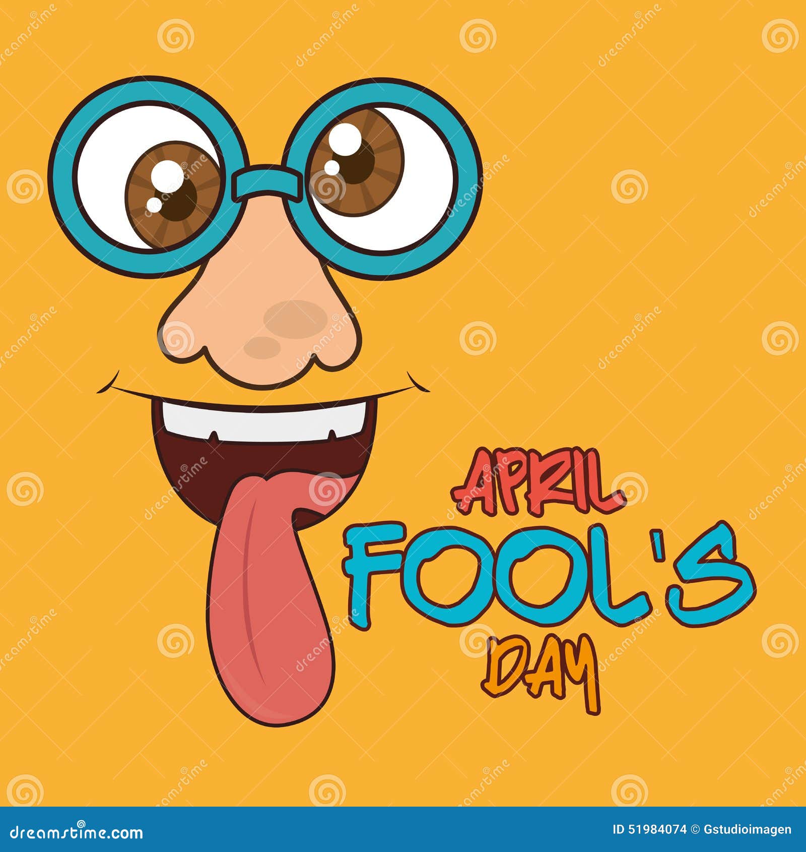 April fools day design. stock vector. Illustration of humor - 51984074