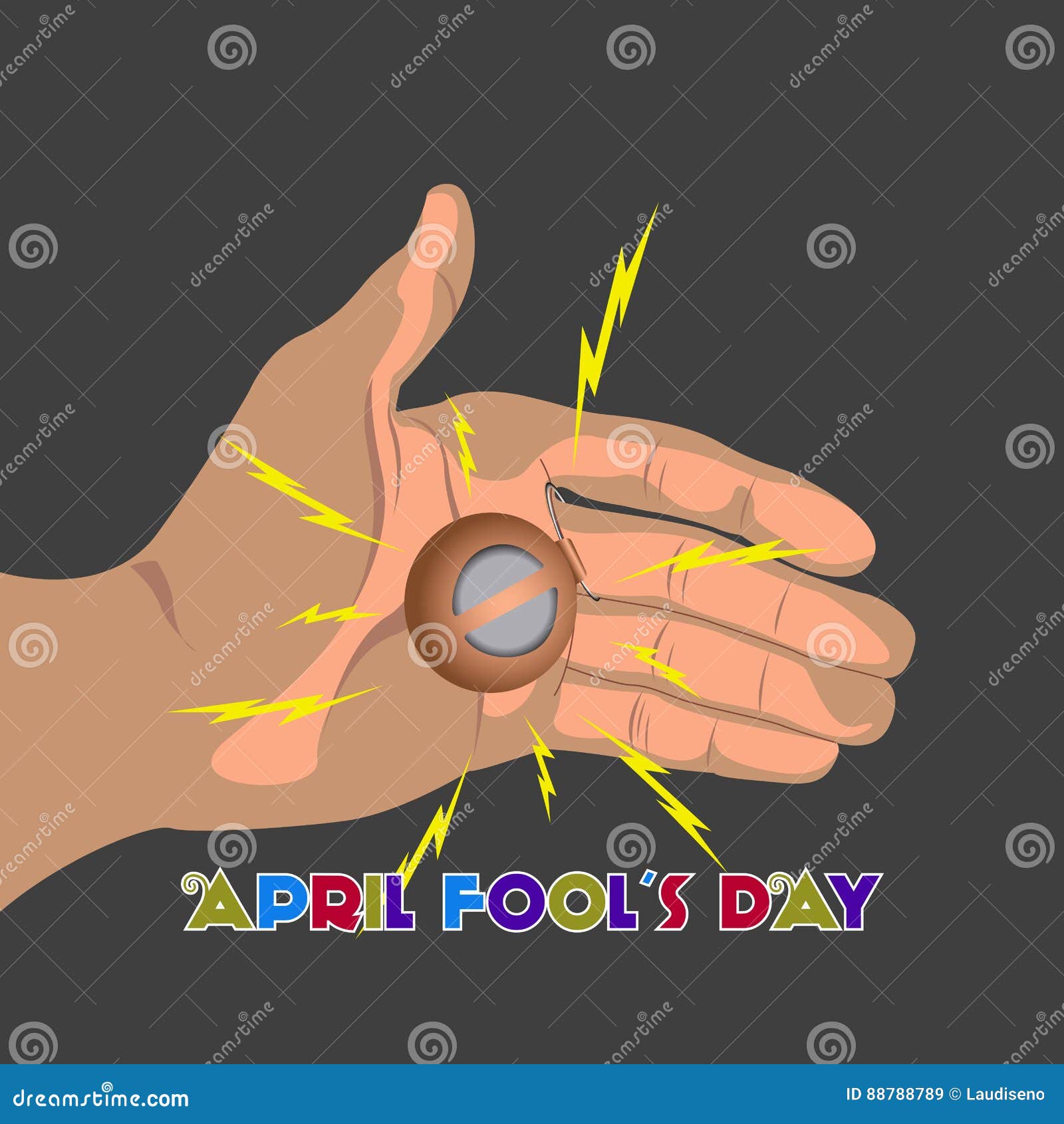 April fools day stock illustration. Illustration of icon - 88788789