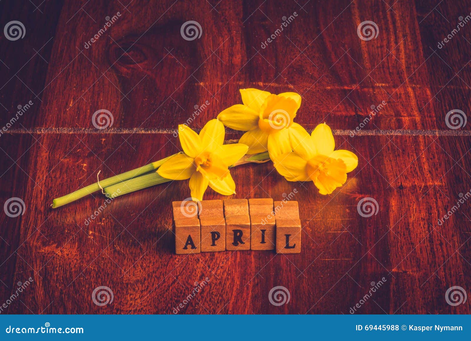 April. Month, Calendar Month. Red Hole In The White Paper With Torn ...