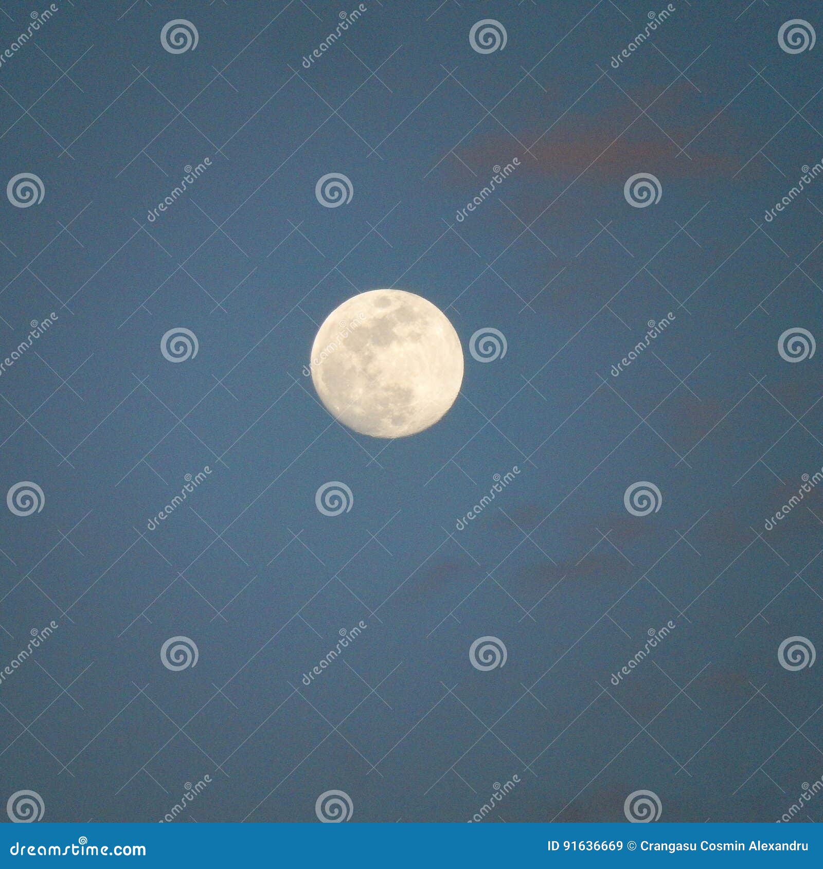 April moon stock image. Image of moon, april, romania - 91636669