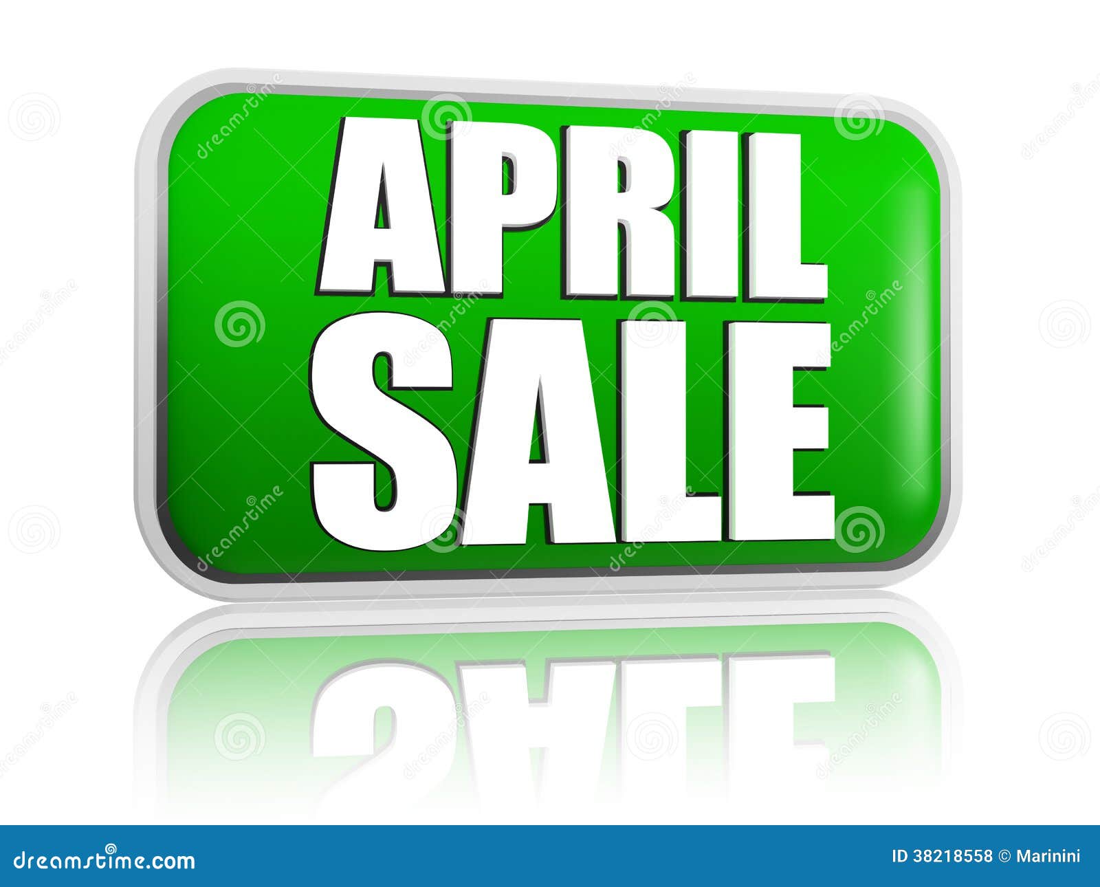 April sale green banner stock illustration. Illustration of cheap ...