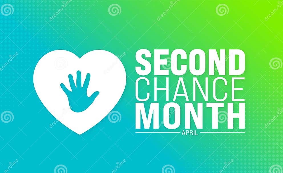 April is Second Chance Month Background Template. Holiday Concept Stock ... April is Second Chance Month Background Template. Holiday Concept Stock ...