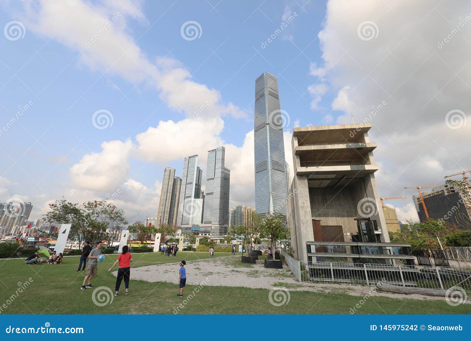 22 April 2019 West Kowloon Waterfront Promenade Editorial Photography ...
