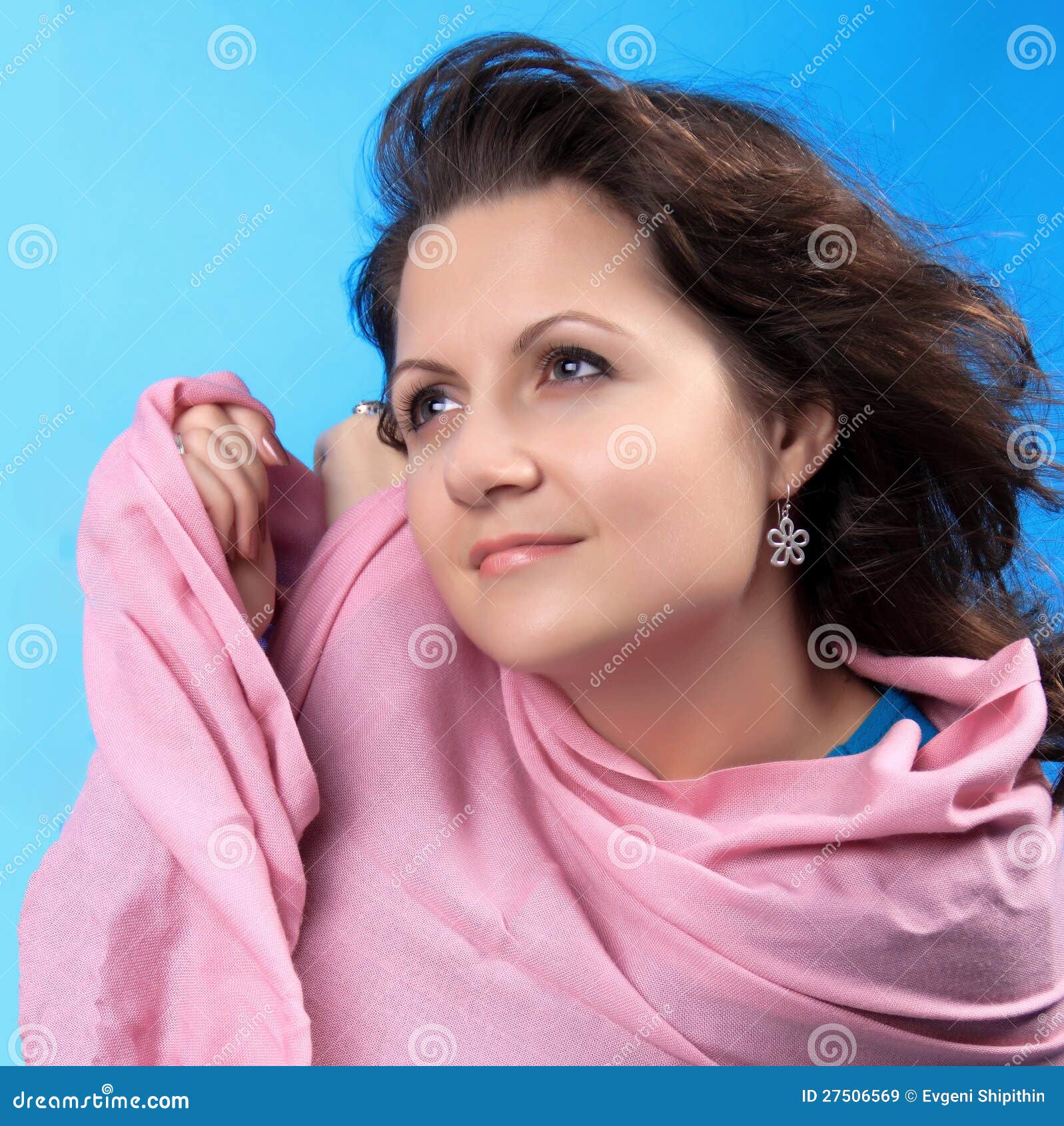 The April wind. stock image. Image of haired, protection - 27506569