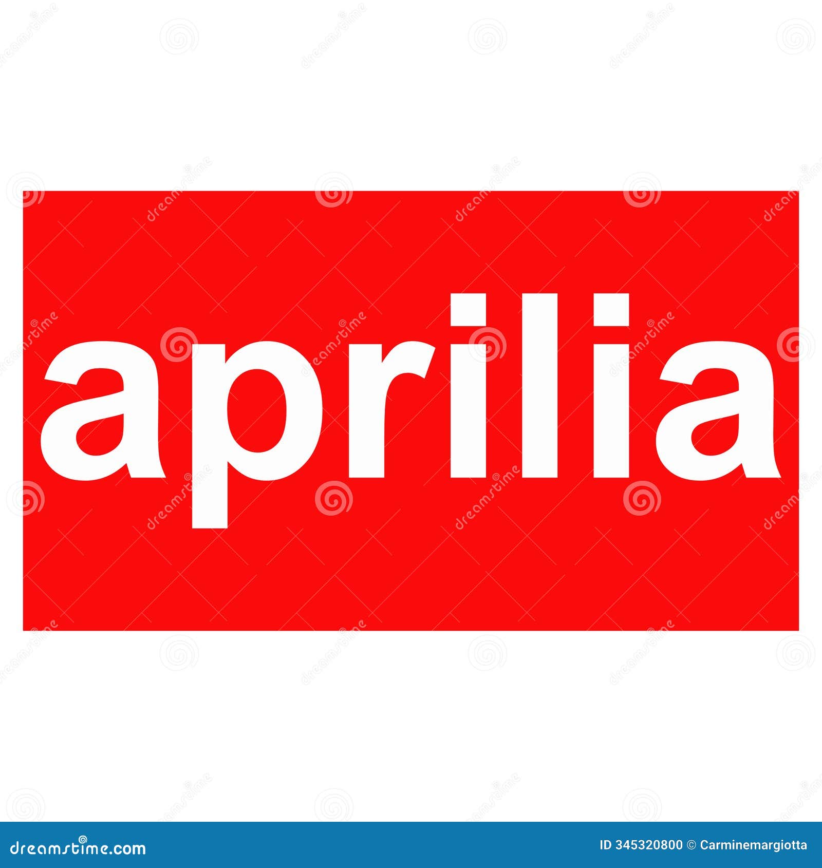 Logo Aprilia Vector Illustration | CartoonDealer.com #127772286