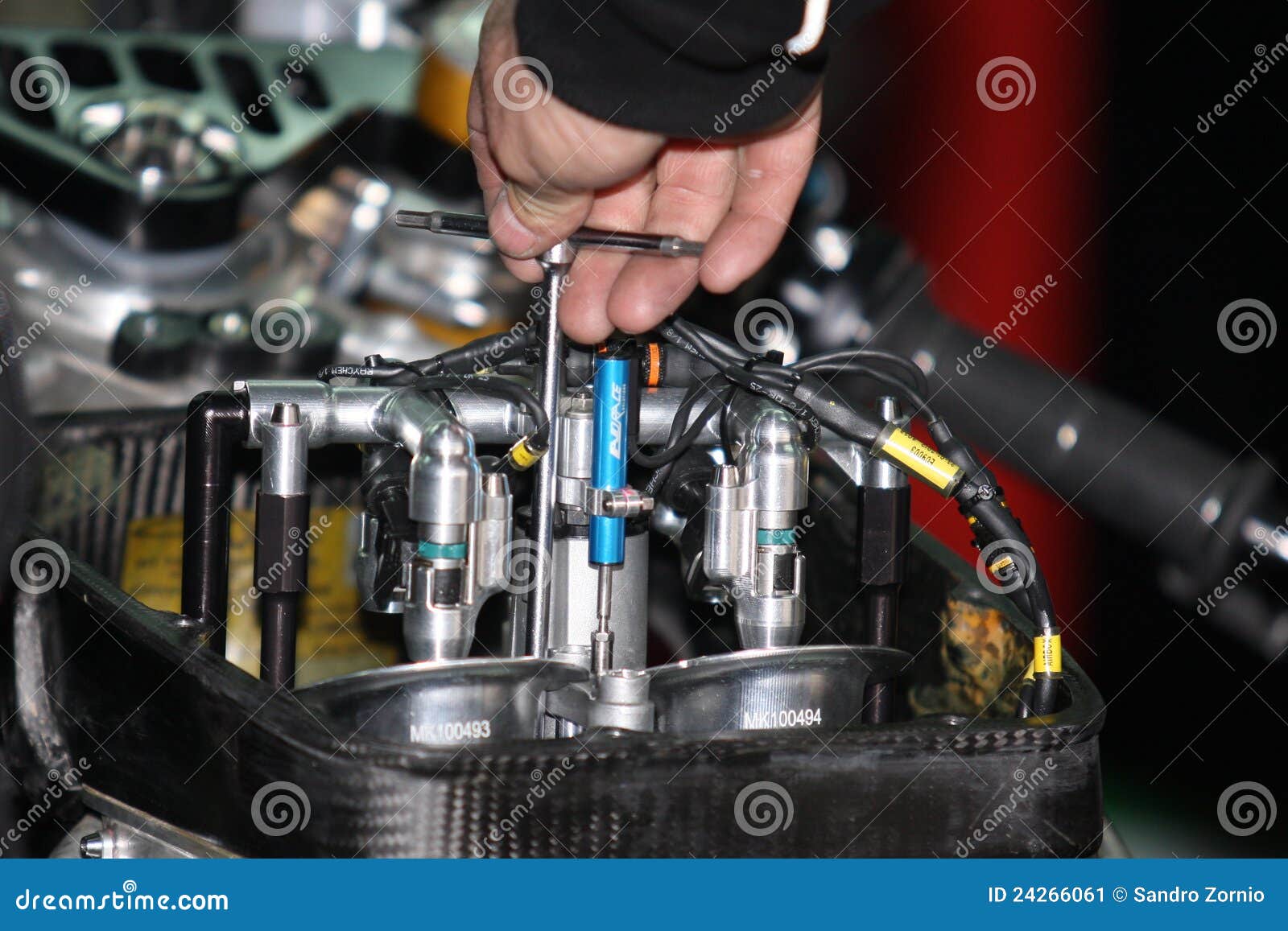 Aprilia RSV4 Adjusting Injection Editorial Photo | CartoonDealer.com ...