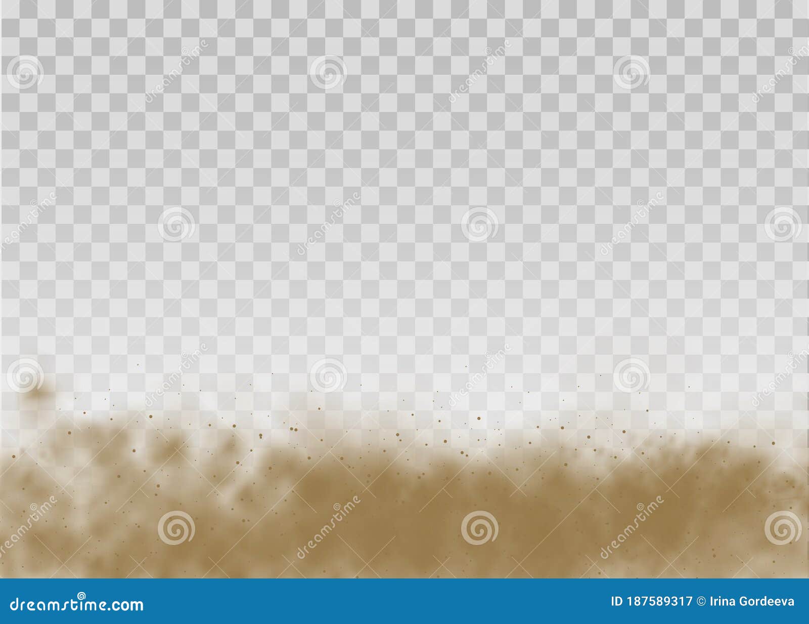 Dust cloud sand. stock vector. Illustration of dune - 187589317