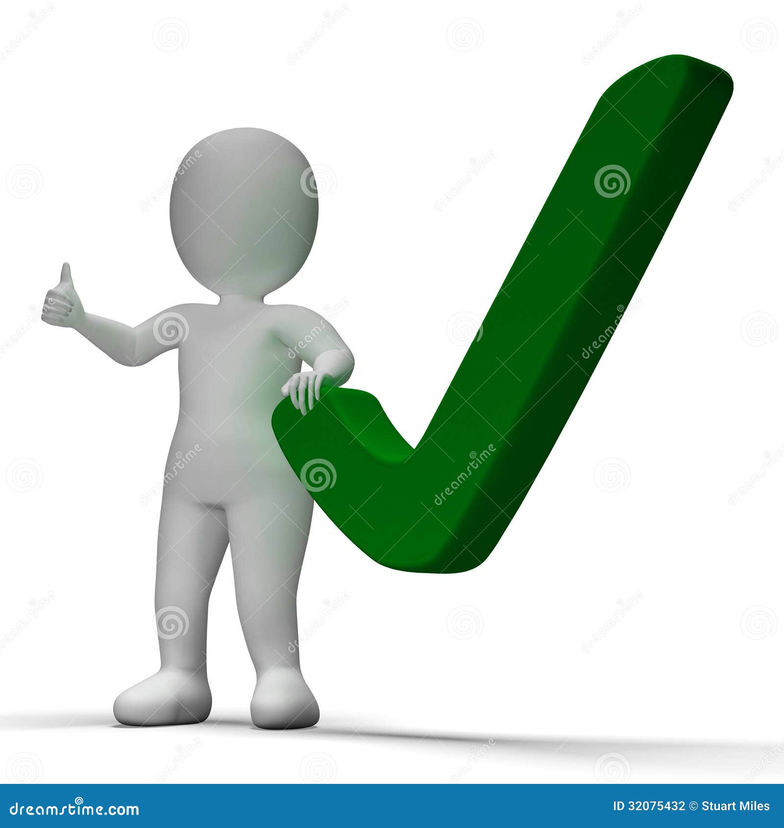 Aprobación De Tick or Check Sign Shows O Comprobado Stock de ...