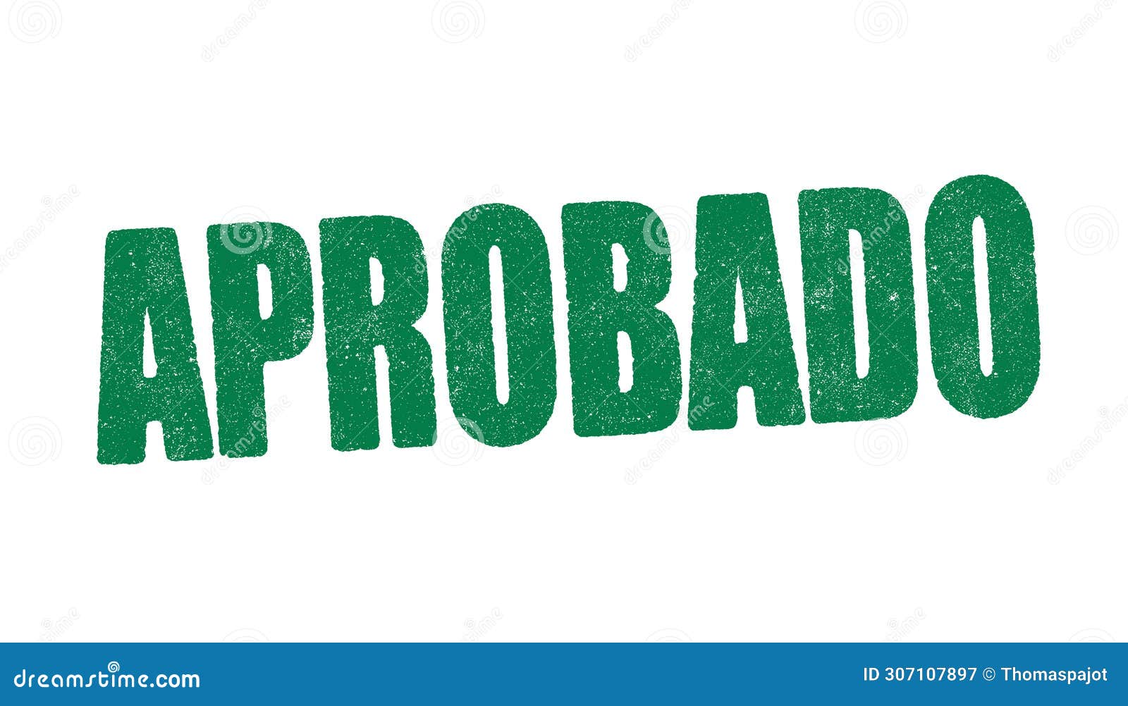 Aprobado green ink stamp stock vector. Illustration of approving ...