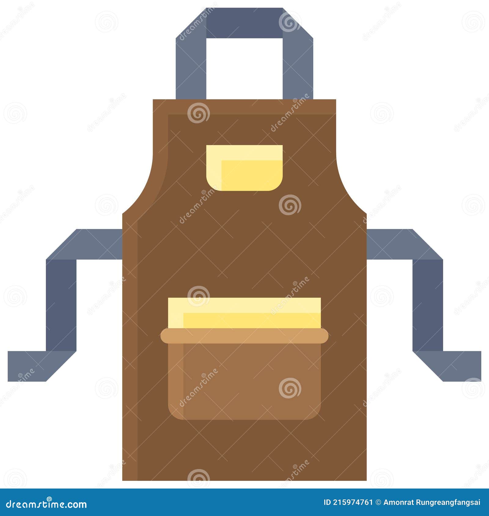 Apron Icon, Bakery and Baking Related Vector Stock Vector ...