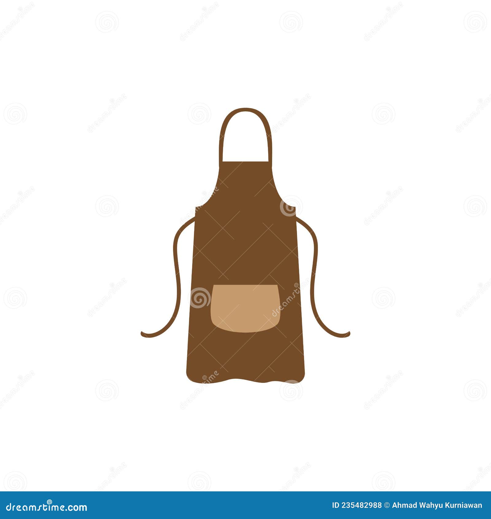 Apron logo icon vector stock vector. Illustration of food - 235482988