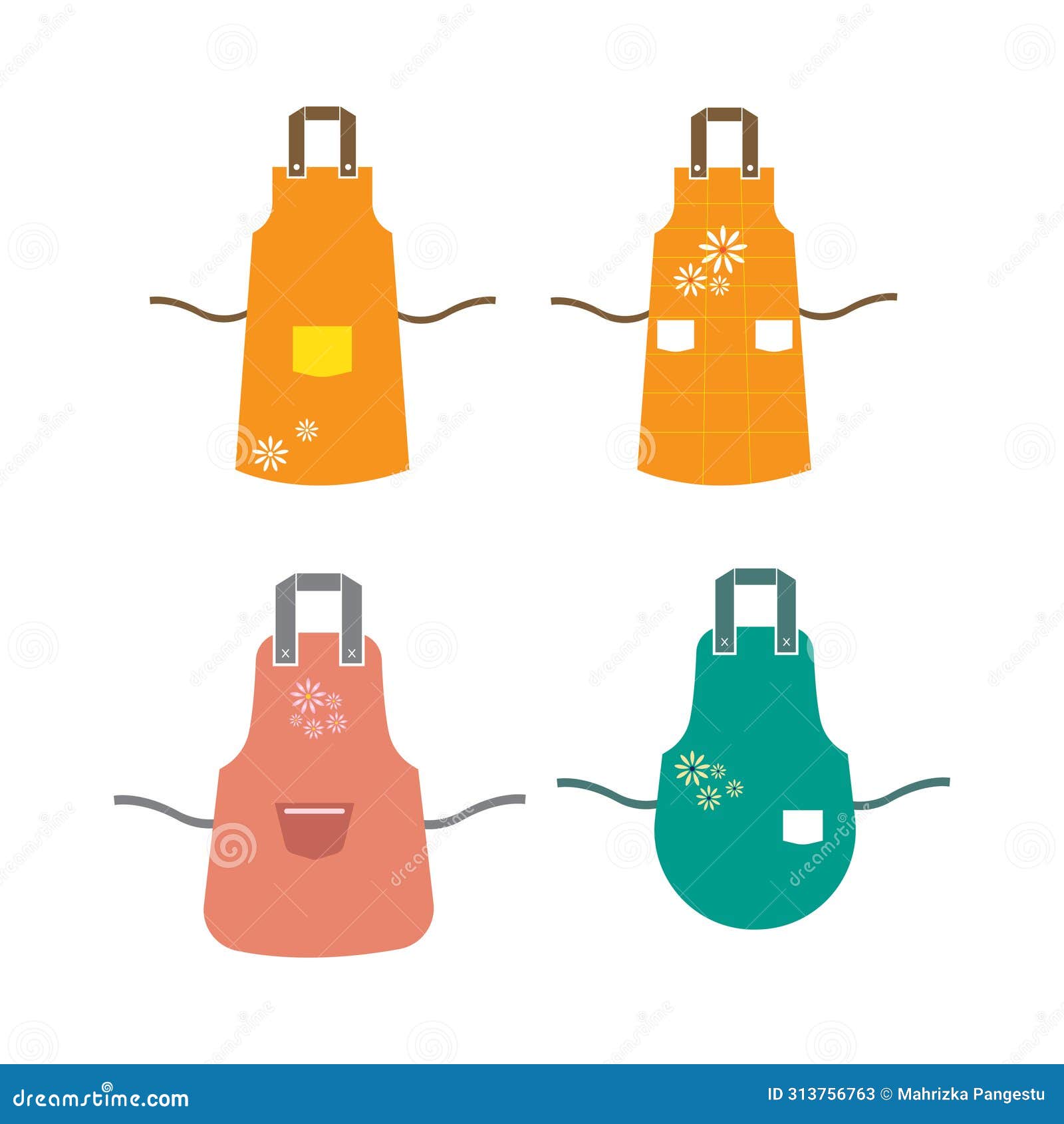 Apron logo stock vector. Illustration of maid, logo - 313756763