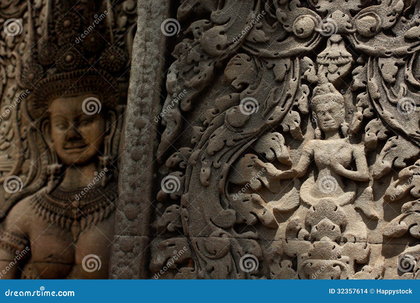 Apsara foto de archivo. Imagen de foco, campo, dios, hermoso - 32357614