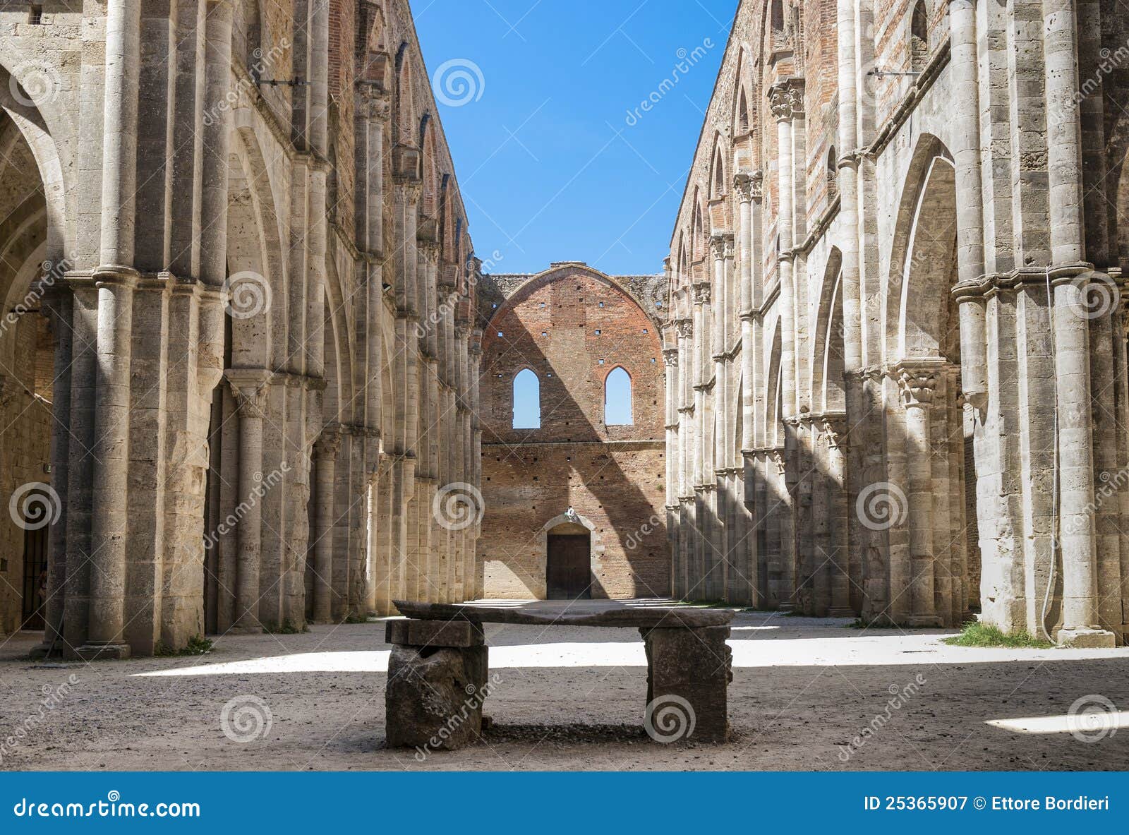Abbey Of San Galgano, Italy - Circa May, 2021: Abbazia Di San Galgano ...