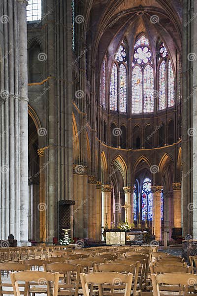 The Apse of the Notre-Dame Cathedral Editorial Photo - Image of ages ...