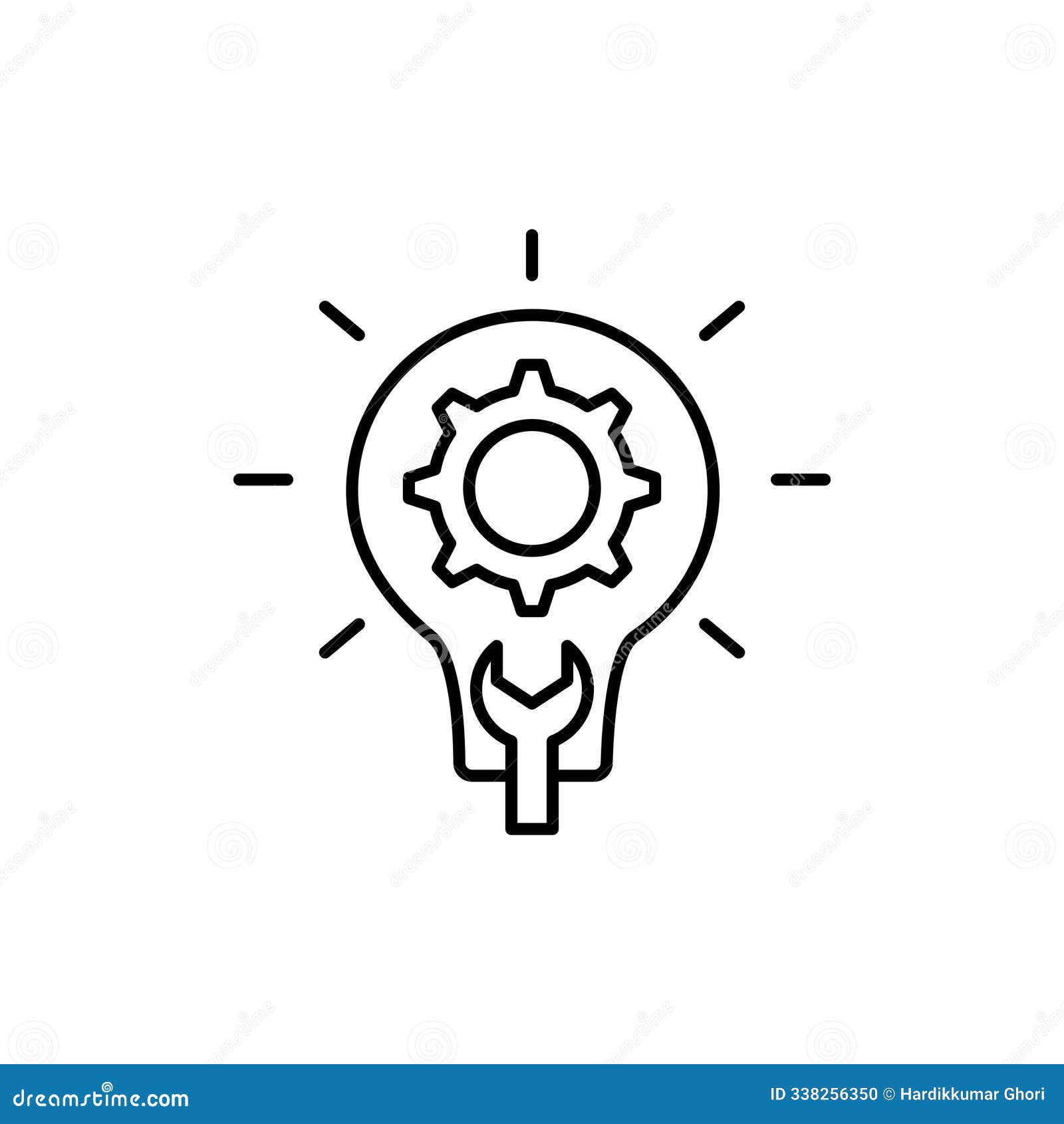 Aptitude Icon Cartoon Vector | CartoonDealer.com #341276279