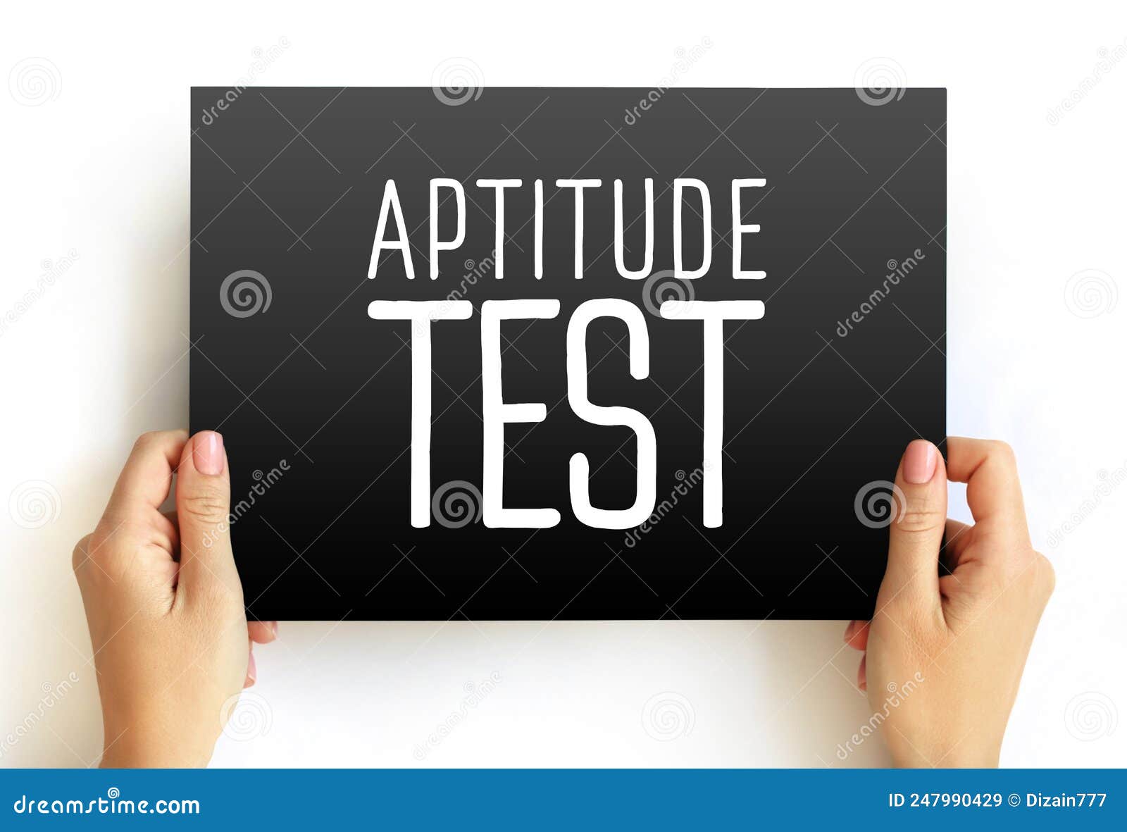 Aptitude Test - Assessment Used To Determine a Candidate`s Cognitive ...