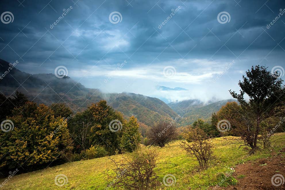 Apuseni landscape stock photo. Image of scene, land, storm - 16420294
