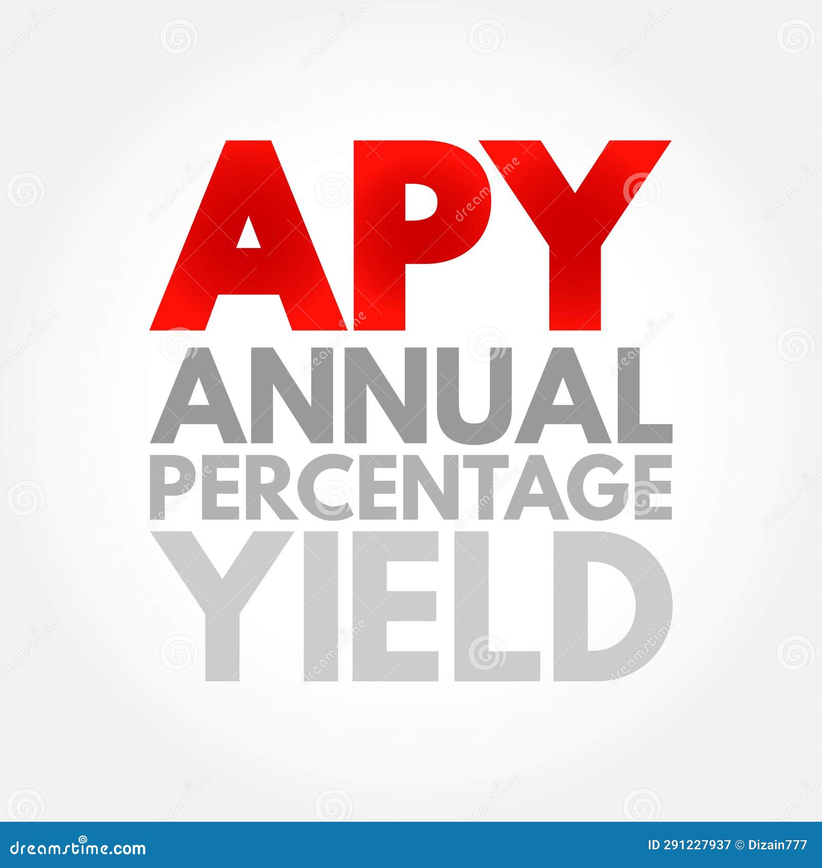 APY Annual Percentage Yield - Normalized Representation of an Interest ...