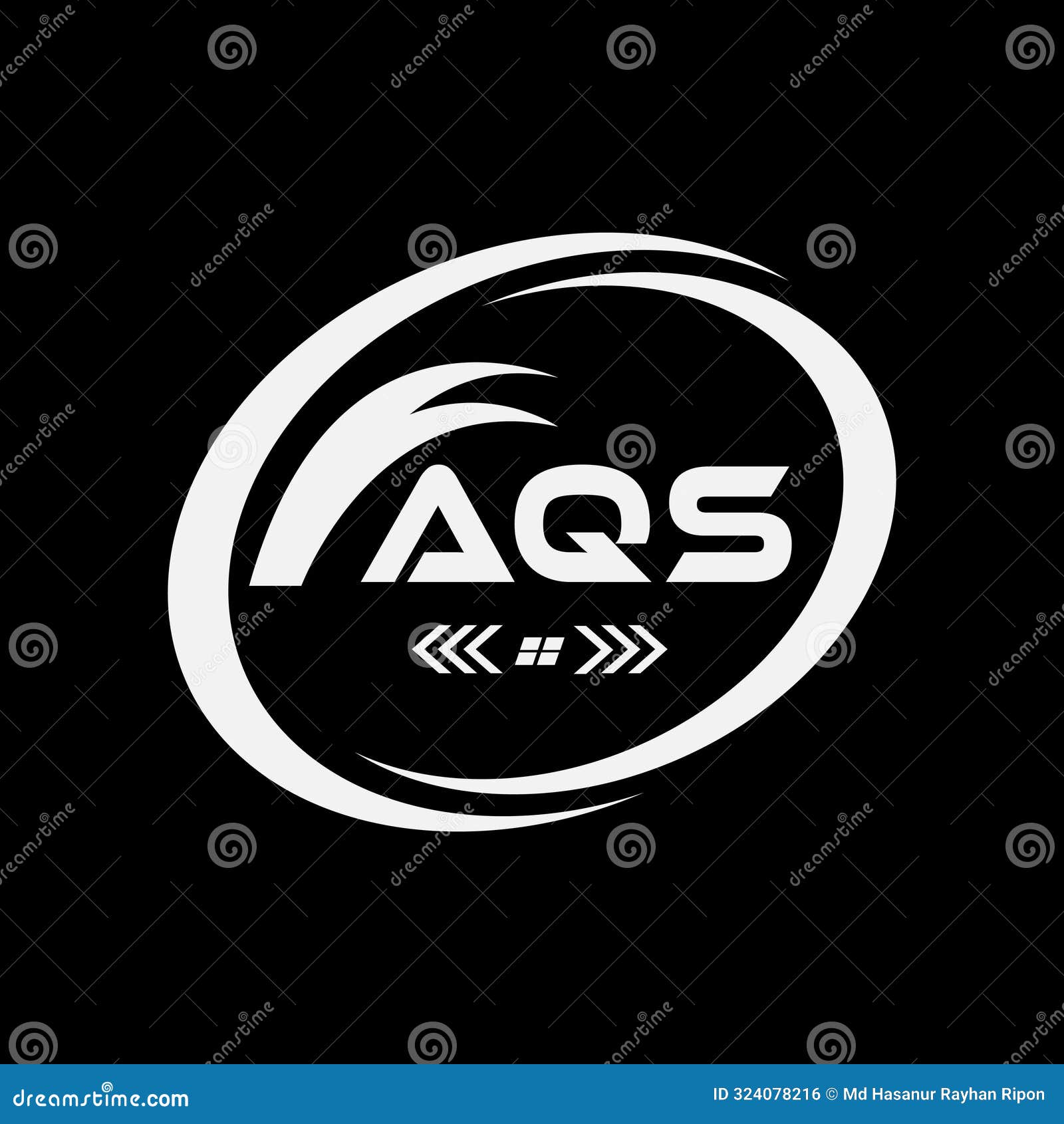 AQS Letter Logo Design. AQS Simple and Modern Monogram Logo Stock ...