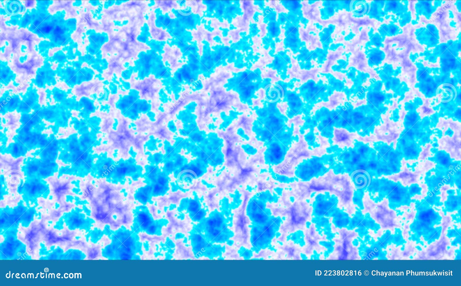 Deep Cyan Smoke Background With Light In Center Stock Image ...