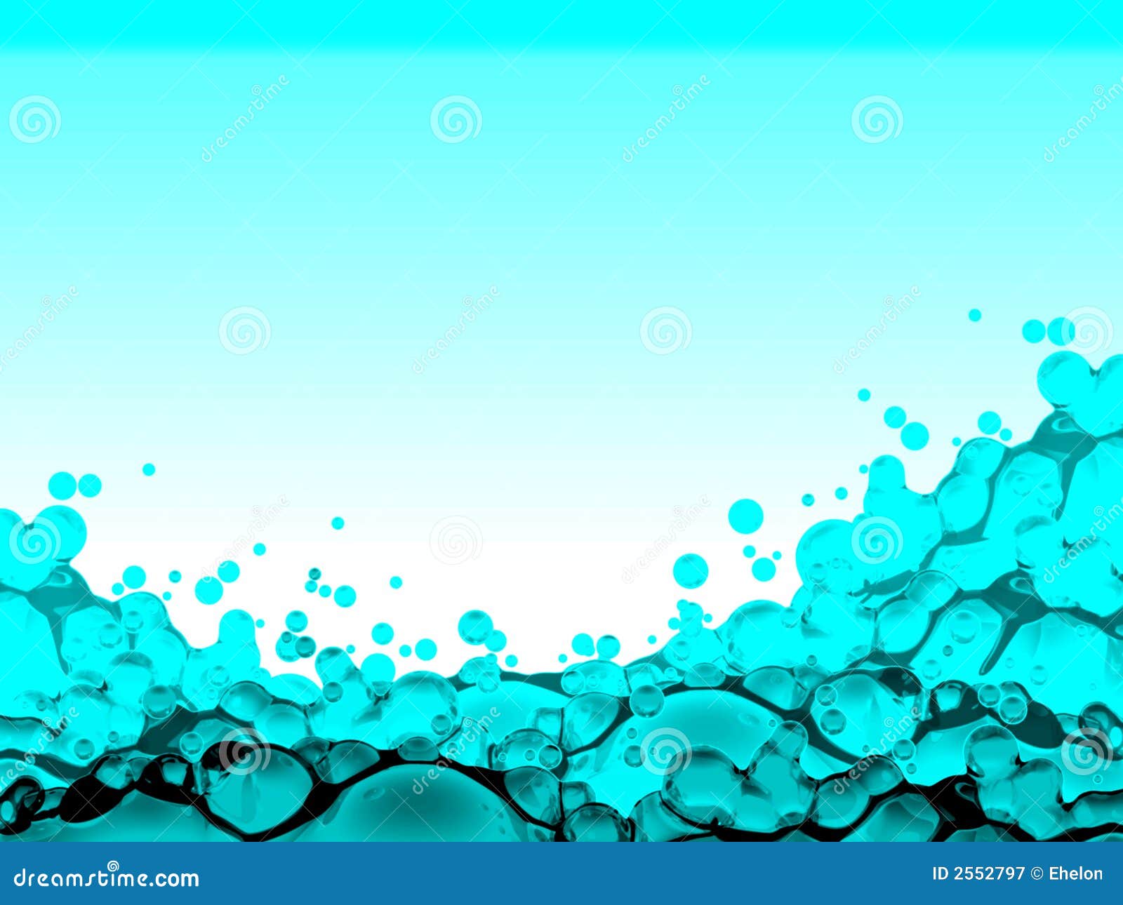 Aqua azul stock de ilustración. Ilustración de secuencia - 2552797