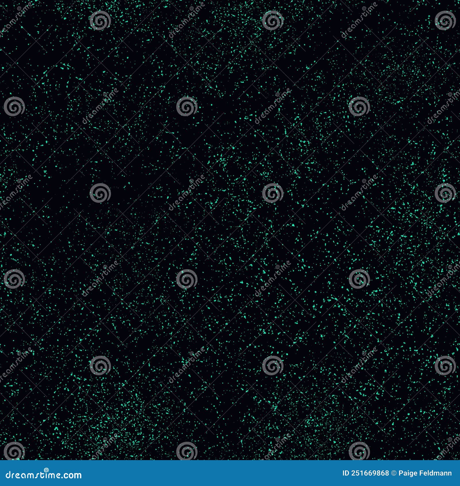 Aqua Blue Fine Paint Splatter Seamless Wallpaper Stock Illustration ...