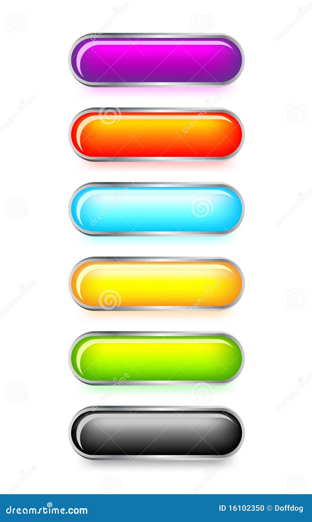 Aqua buttons stock vector. Illustration of reflection - 16102350