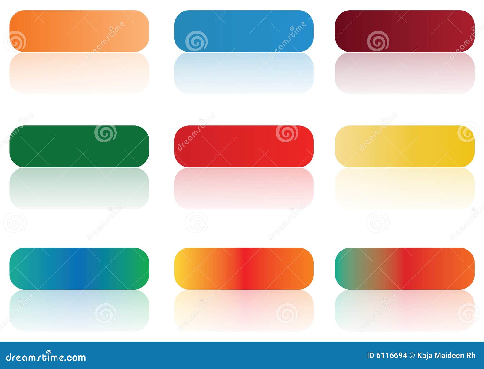 Aqua buttons stock illustration. Illustration of color - 6116694