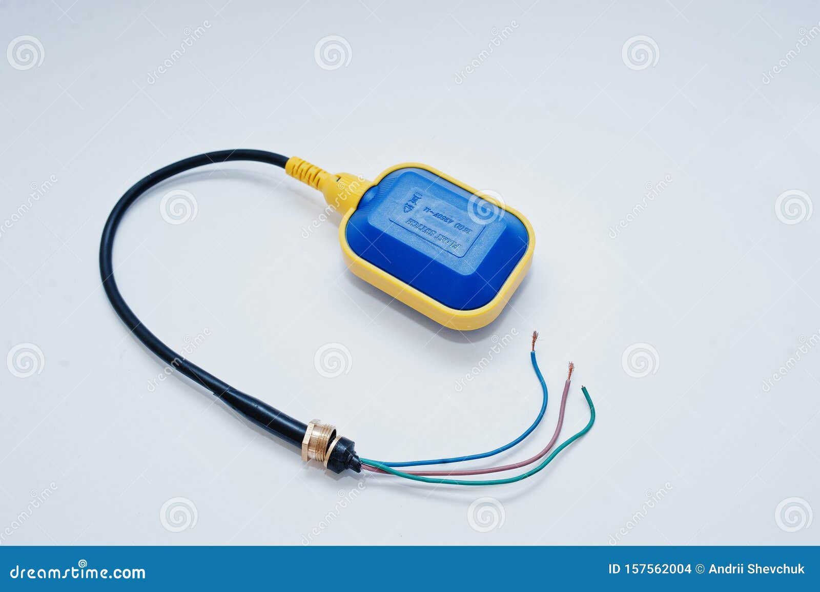 Aqua Float Switch Sensor for Water Level Controller Stock Photo - Image ...