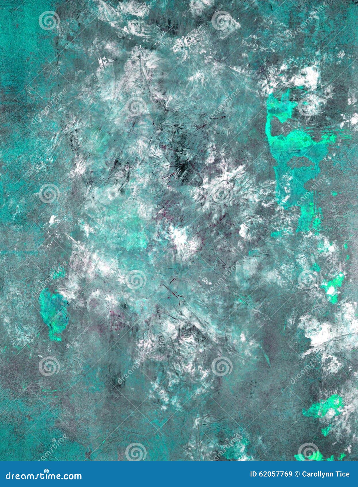 Aqua Green Abstract Art Painting Imagen de archivo - Imagen de interior ...