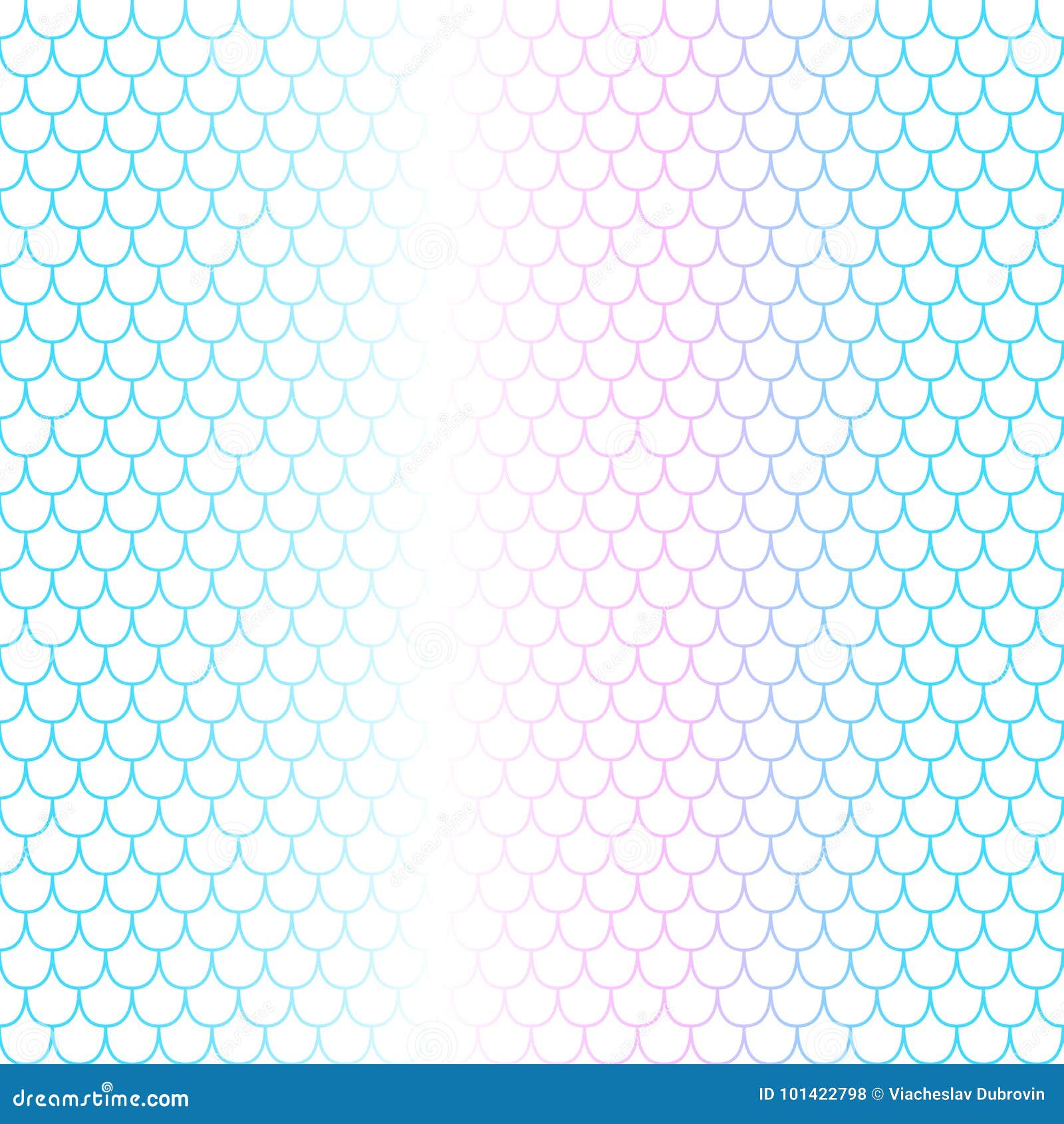 Aqua Green Fish Scale Seamless Pattern. Colorful Gradient Net on White ... Aqua Green Fish Scale Seamless Pattern. Colorful Gradient Net on White ...