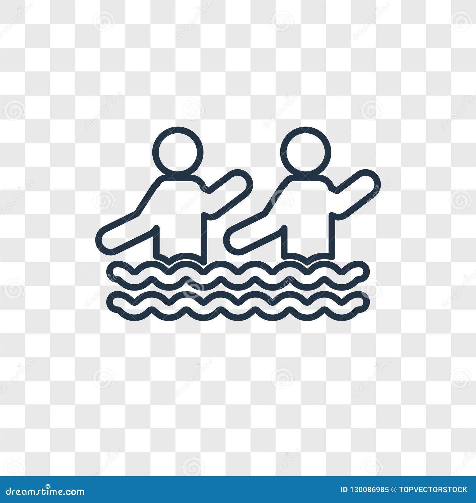 Hydrotherapy Linear Icon Concept. Hydrotherapy Line Vector Sign, Symbol ...