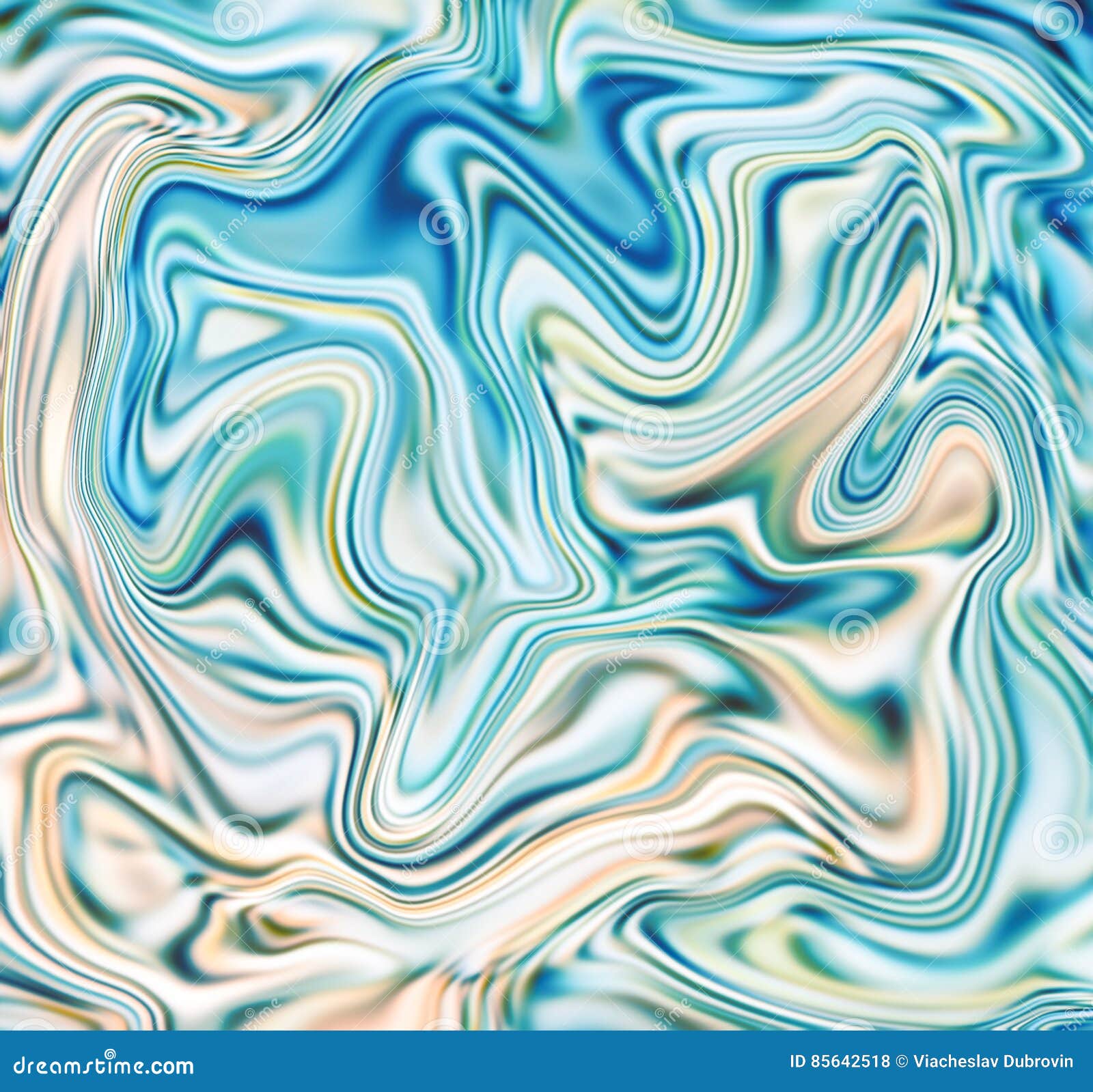 Aqua Marble Abstract Background. Mesh Liquid Surface Digital ...