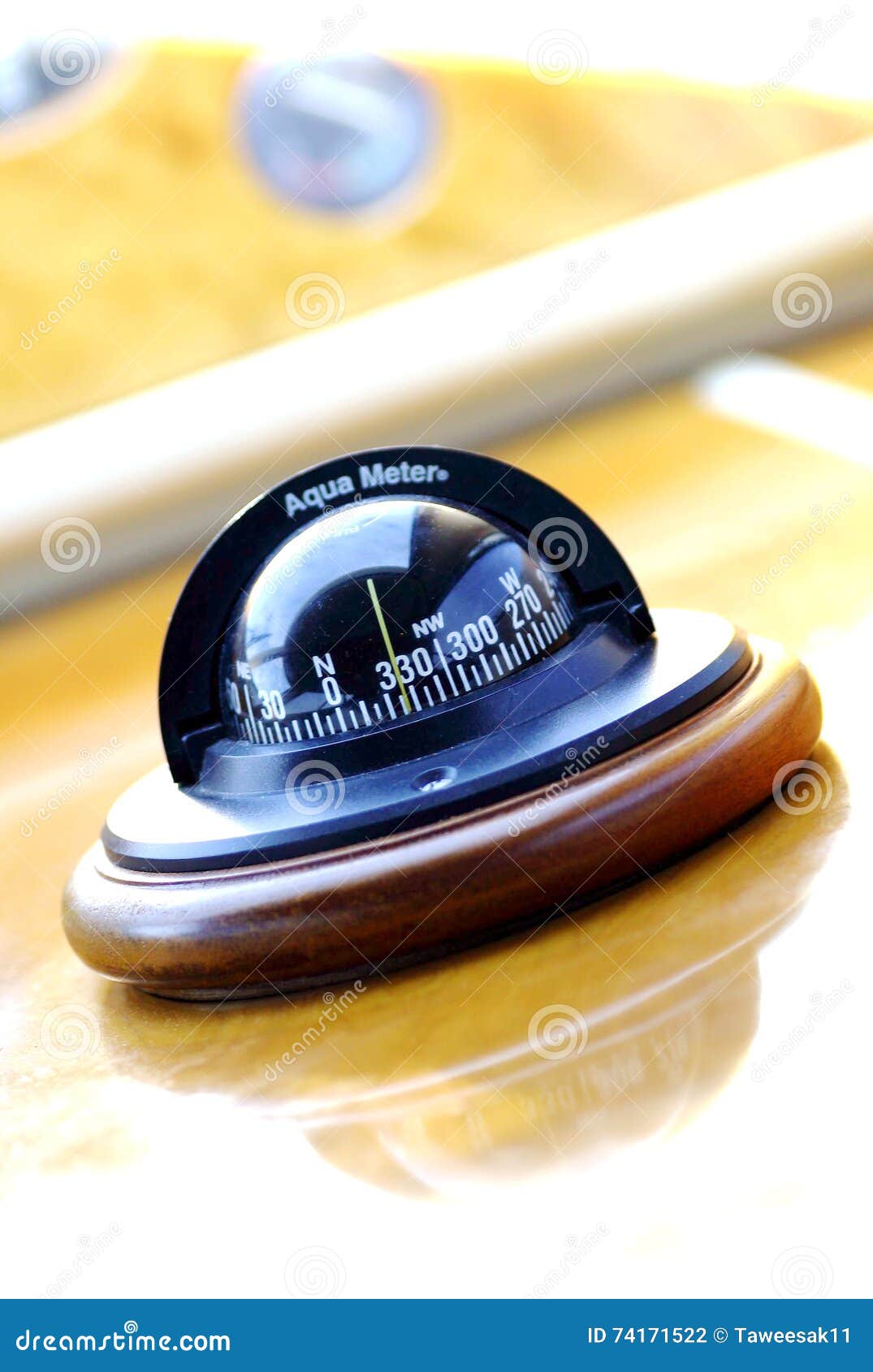 Aqua meter stock photo. Image of ocean, object, device - 74171522