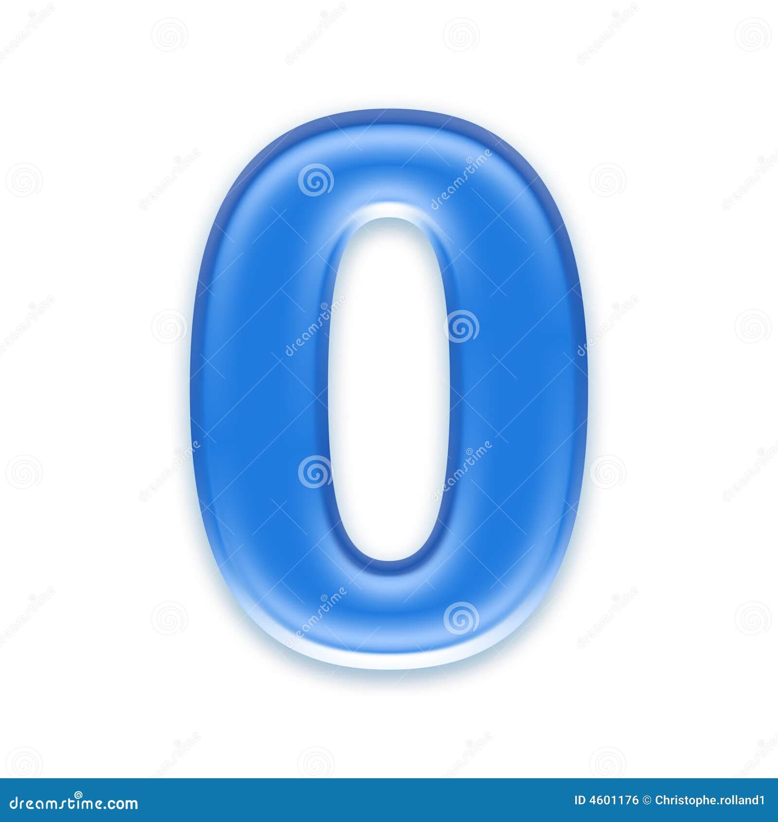 Aqua number stock illustration. Illustration of upper - 4601176