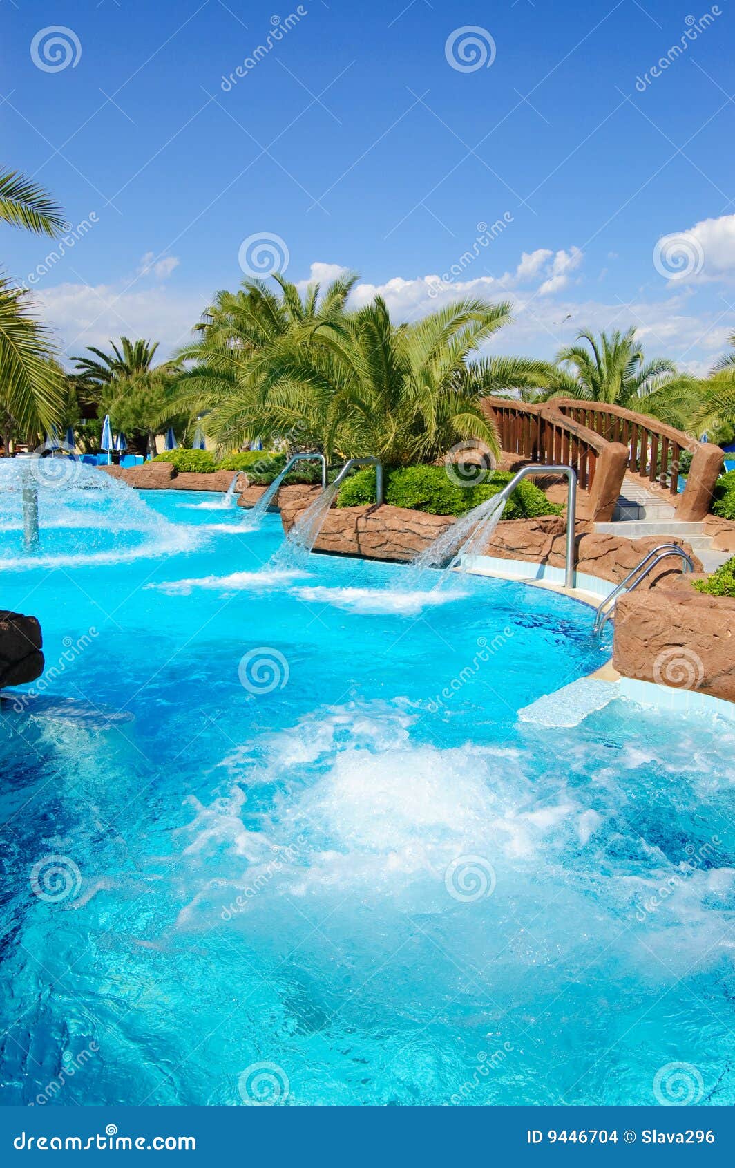 Aqua Park Open Air Jacuzzi, Antalya Stock Photo - Image of antalia ...