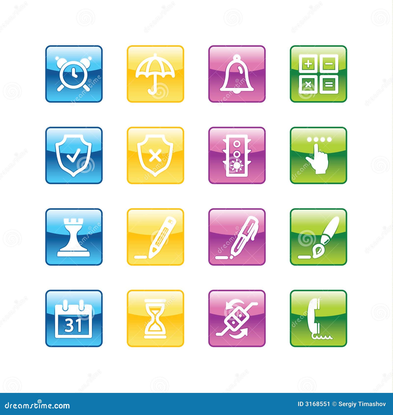 Aqua software isons stock vector. Illustration of hard - 3168551