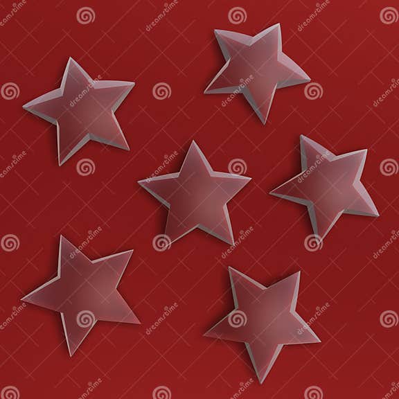 Aqua stars stock illustration. Illustration of star, crystal - 3637089