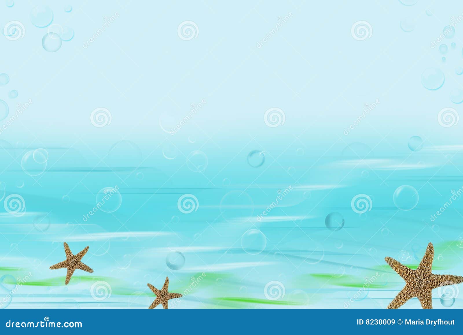 Aqua Stars stock illustration. Illustration of exotic - 8230009