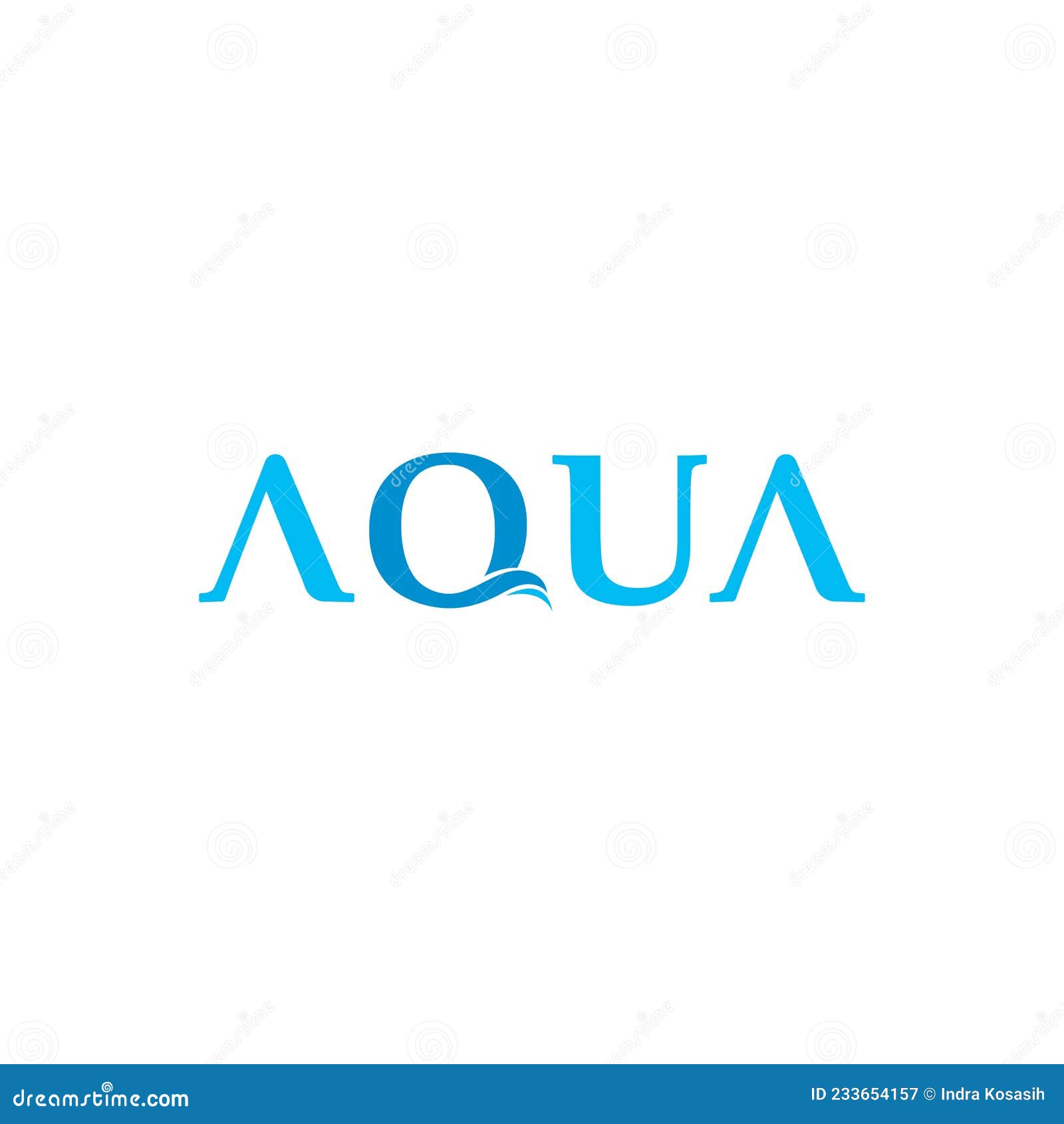 Aqua Water Vector Icon Logo Illustration Concept Stock Vector ...