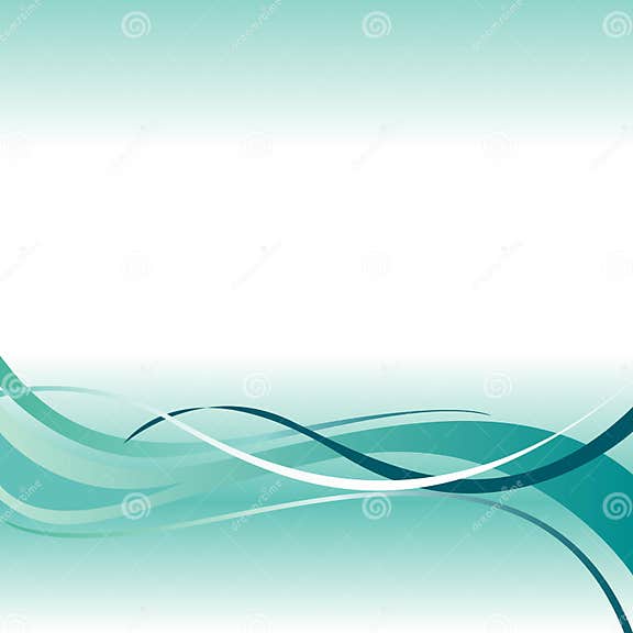 Aqua Wave Background stock vector. Illustration of background - 5199598