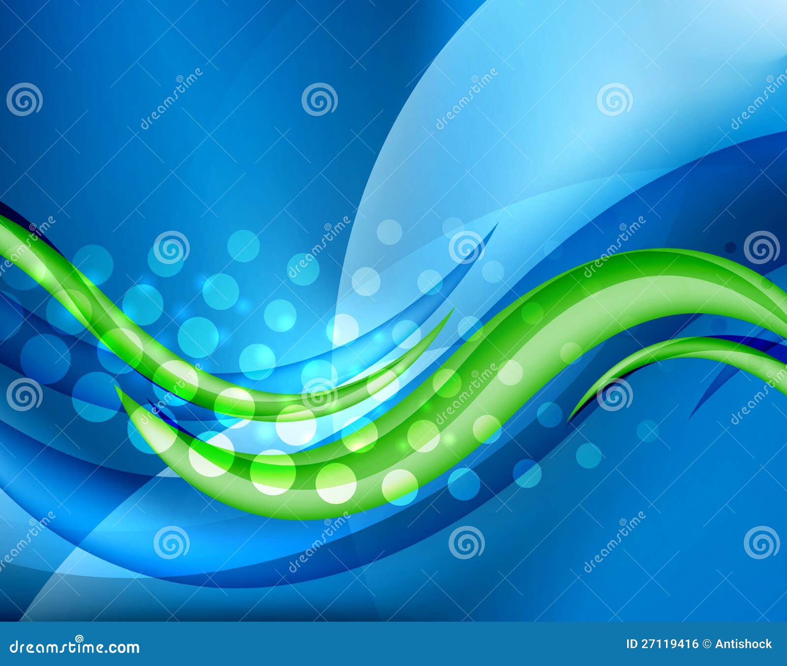 Aqua Waves Abstract Background Stock Vector - Illustration of ecology ...